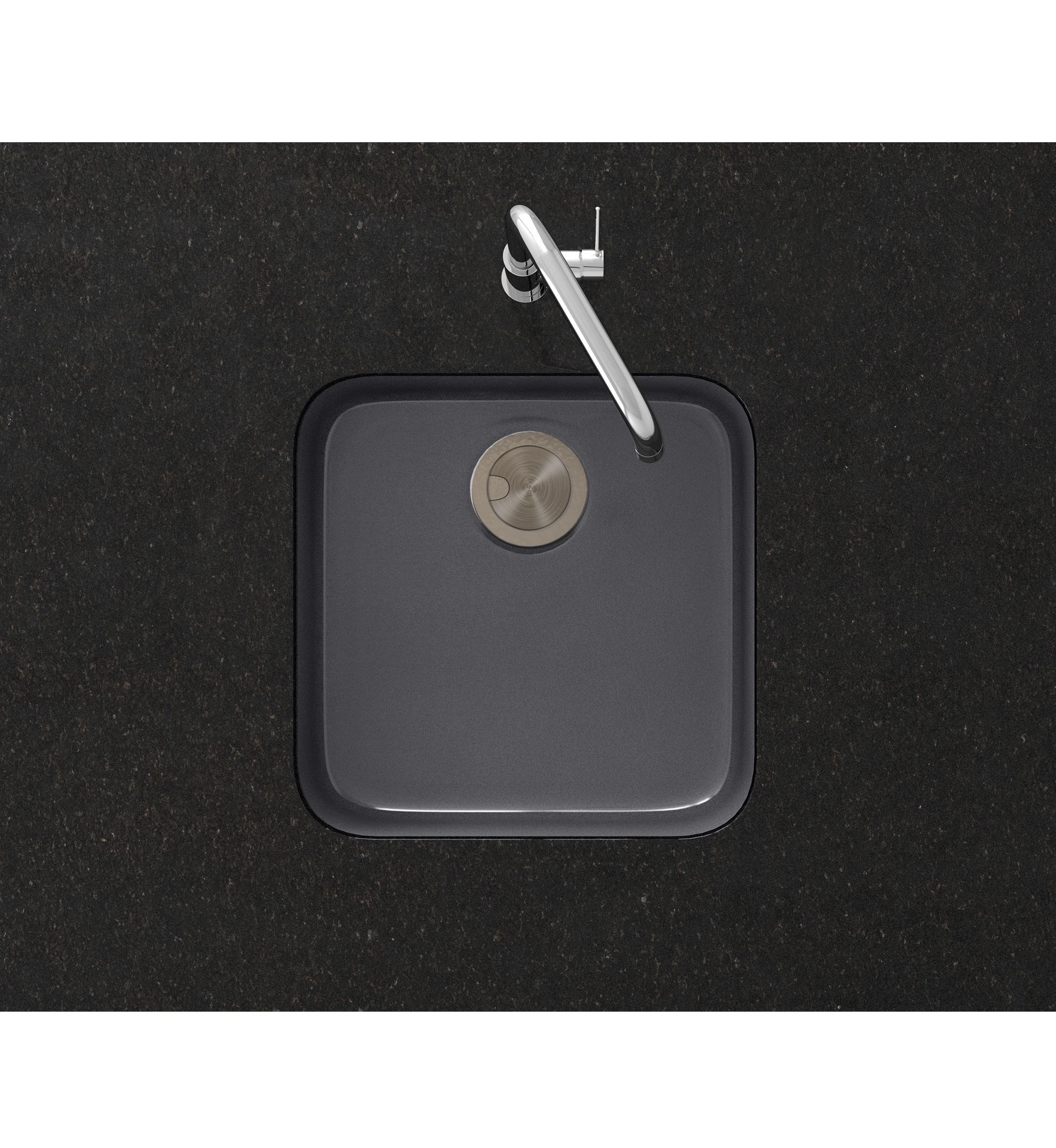 Top-mount synthetic kitchen sink Classic Barcino